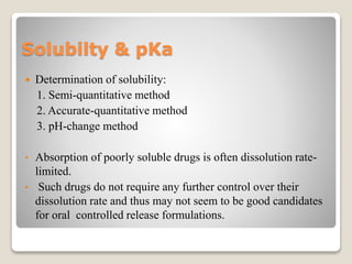 Fundamental of control release drug delivery | PPTX