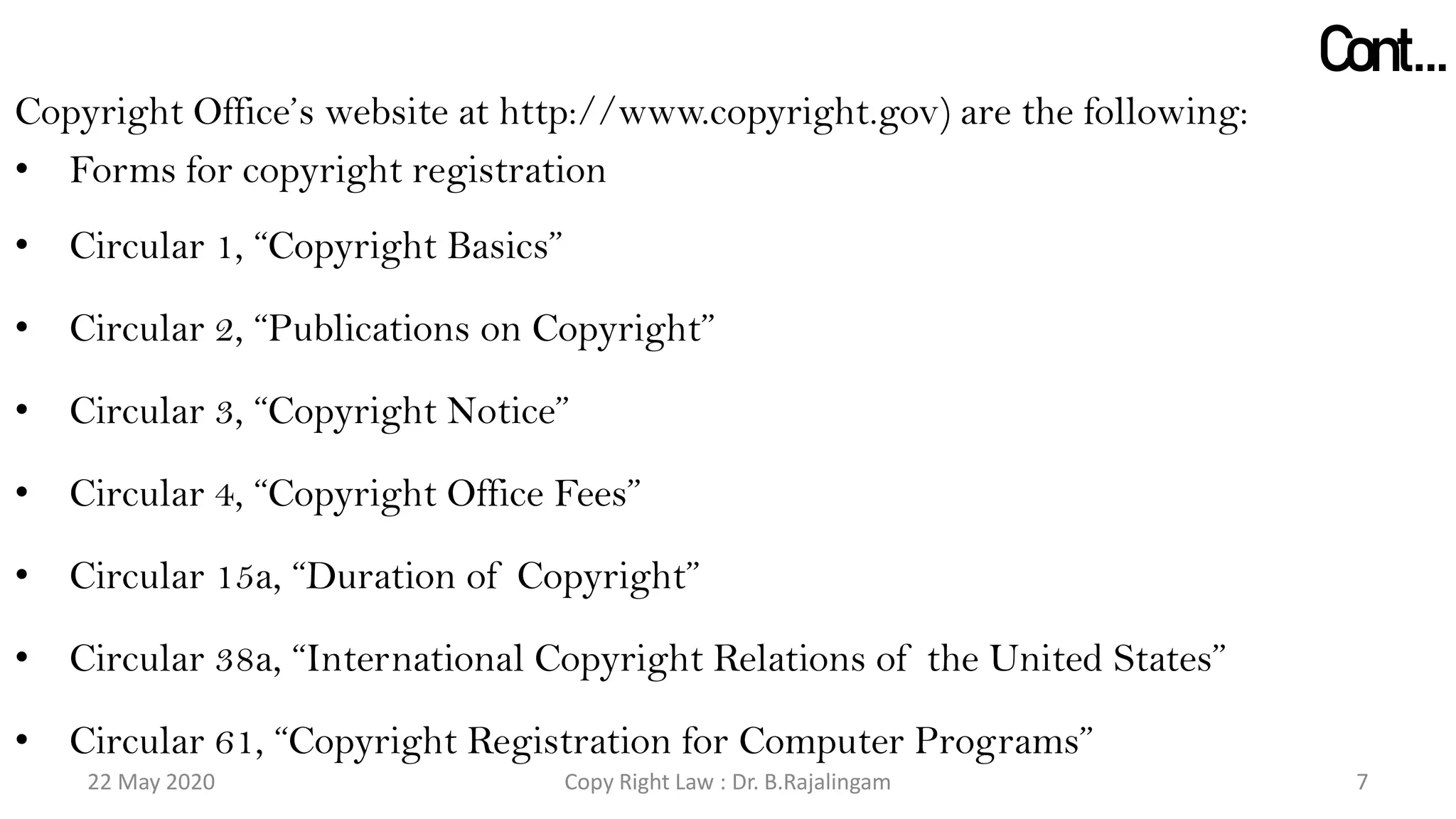Fundamental of copy right law | PDF
