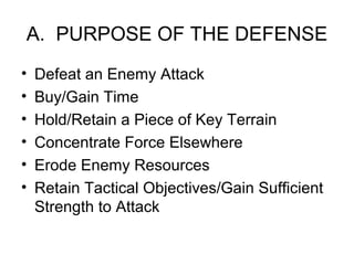 Fundamental of defense | PPT