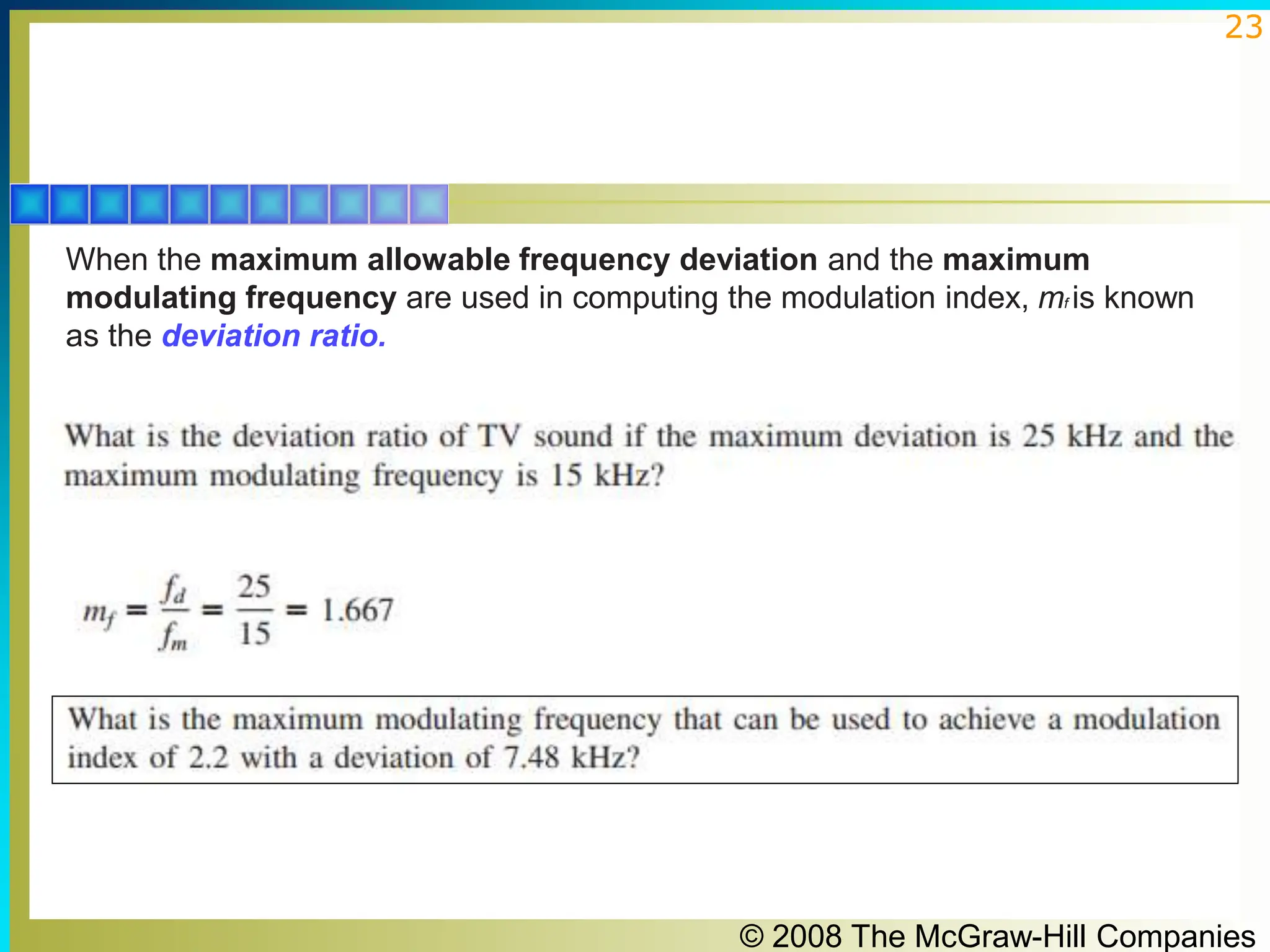 Fundamental of FM modulation and demodulation.ppt