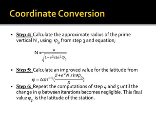 Fundamental Of Geodesy | PPTX
