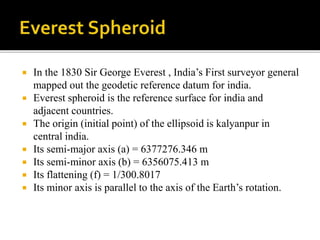 Fundamental Of Geodesy | PPTX