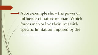 Man Environmental Interaction | PPTX