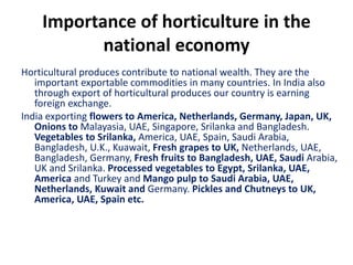 Fundamental of horticulture | PDF