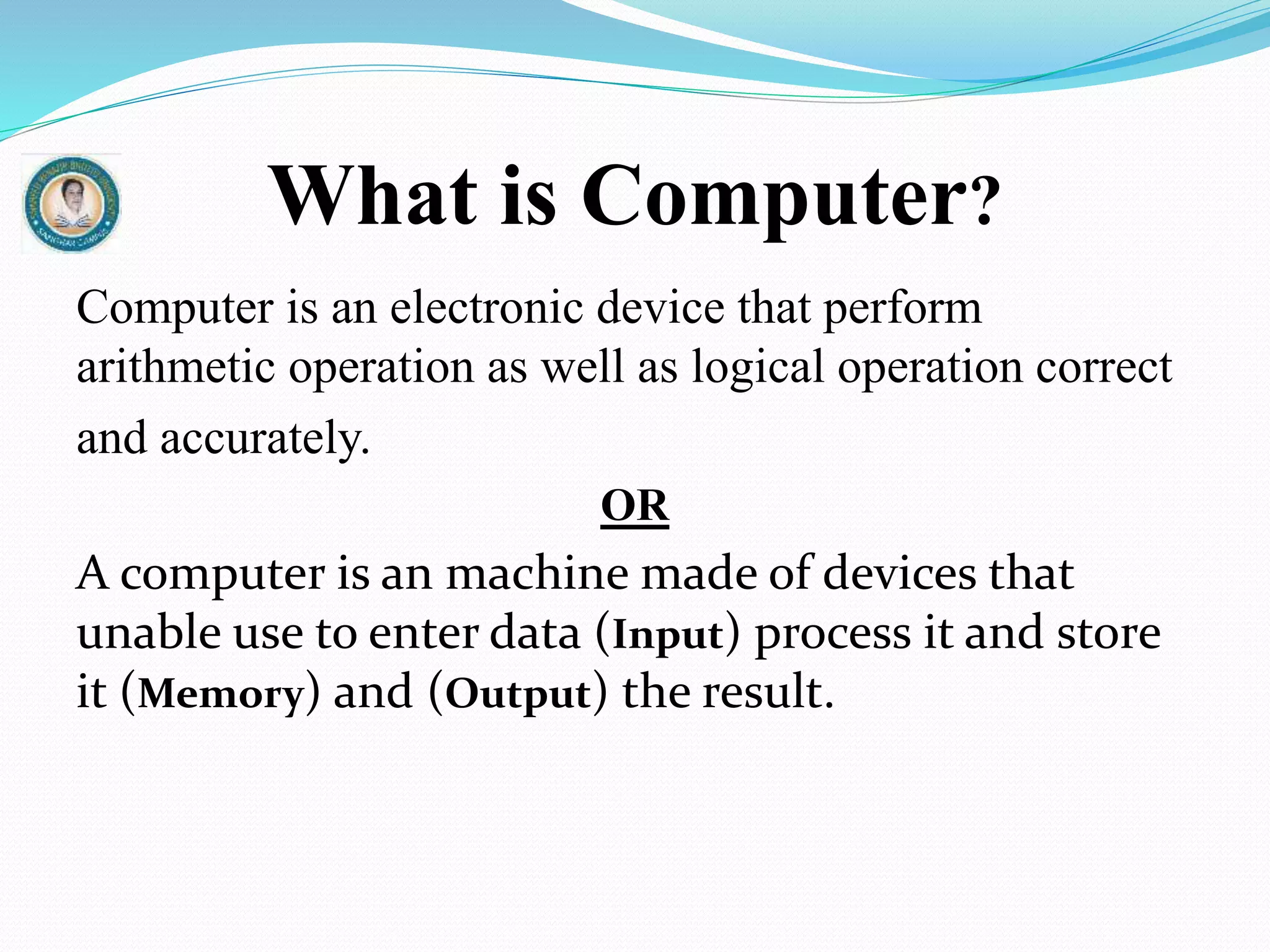 Fundamental of ict | PPTX