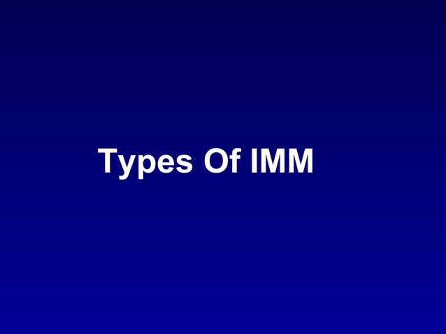 Fundamental Of Imm | PPT