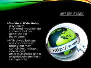internet Fundamental | PPTX