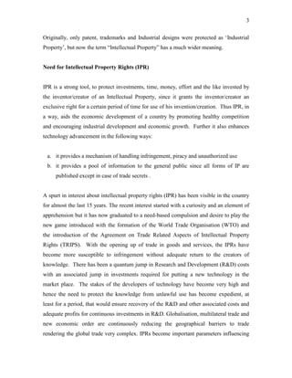 Fundamental of IPRs.pdf | Business | Business and Finance