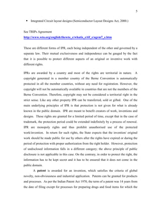 Fundamental of IPRs.pdf | Business | Business and Finance