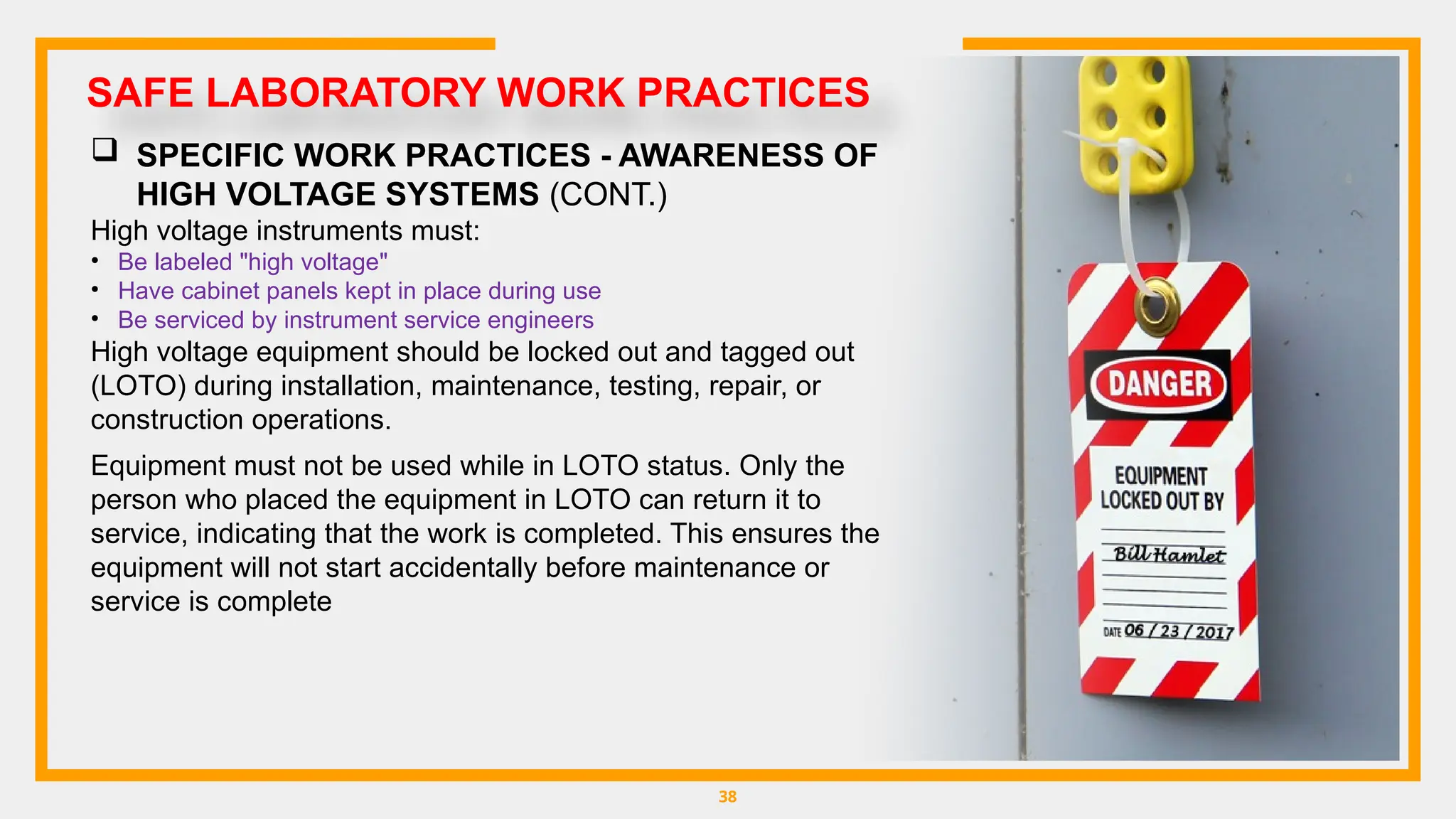 Fundamental of Laboratory Safety in lab | PPTX