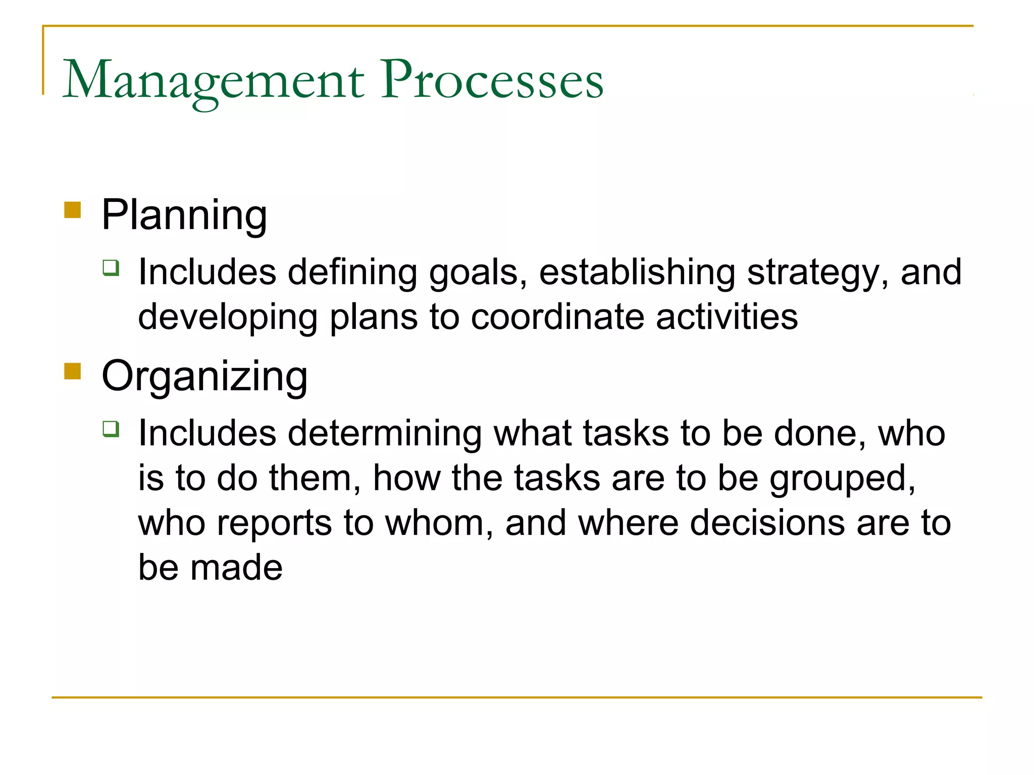 Fundamental of Management (managers & management) Notes | PPT