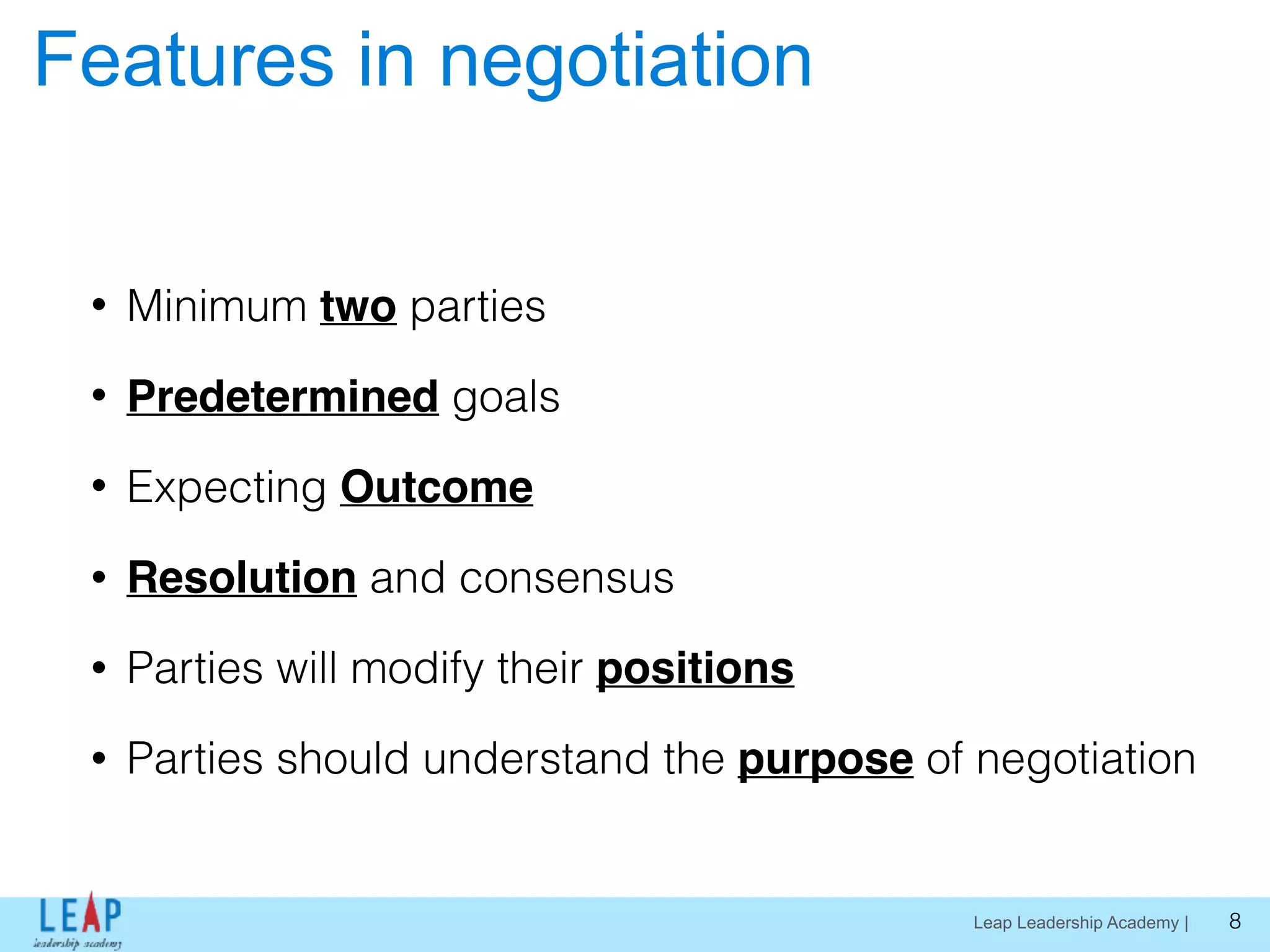 Fundamental of Successful Negotiations (slides) | PDF