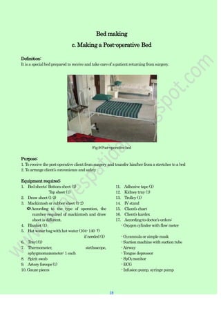 Fundamental of nursing procedure mannual | PDF