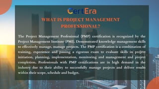 "PMP Basics: Fundamentals" and what is PMP | PDF | Business | Business ...