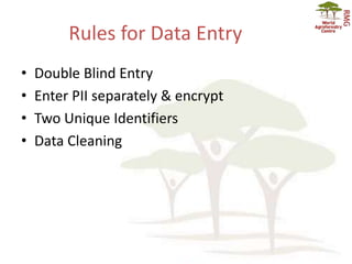 Fundamental of Quality Data - Anthony Ndungu | PPT