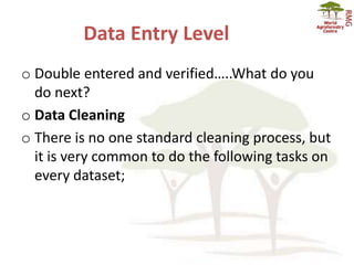 Fundamental of Quality Data - Anthony Ndungu | PPT
