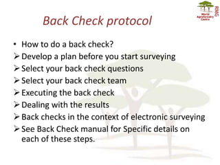 Fundamental of Quality Data - Anthony Ndungu | PPT