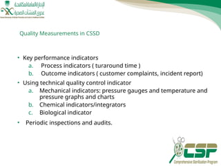 Fundamental of Quality Improvement in sterilization | PPTX
