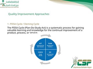 Fundamental of Quality Improvement in sterilization | PPTX