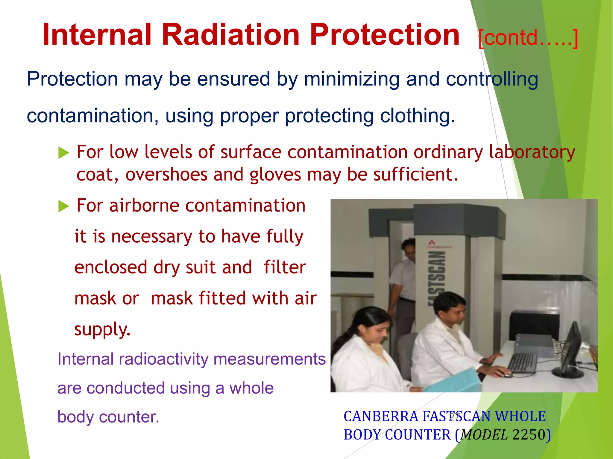 FUNDAMENTALS OF RADIATION PROTECTION – EXTERNAL & INTERNAL | PPT