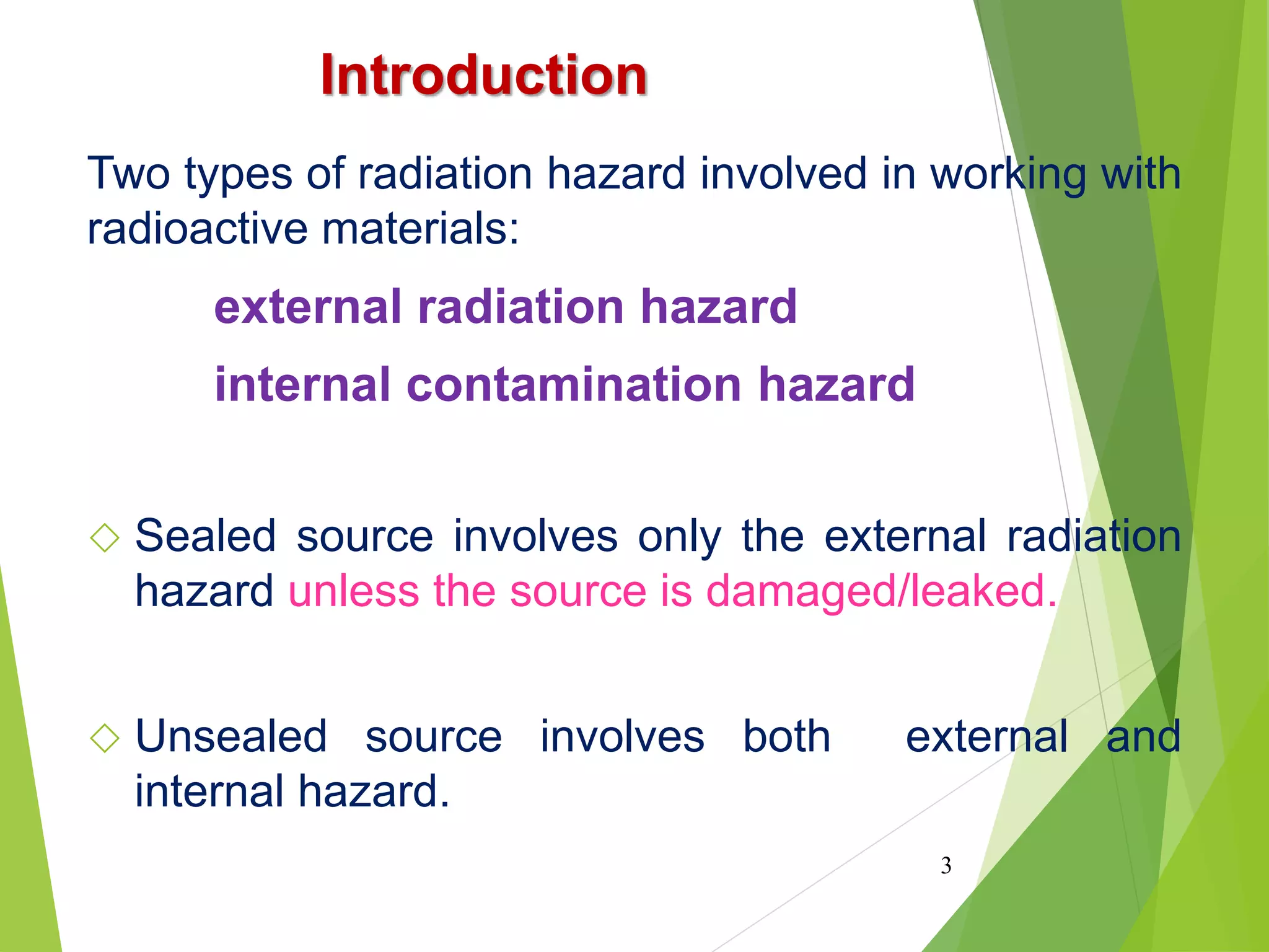 FUNDAMENTALS OF RADIATION PROTECTION – EXTERNAL & INTERNAL | PPT