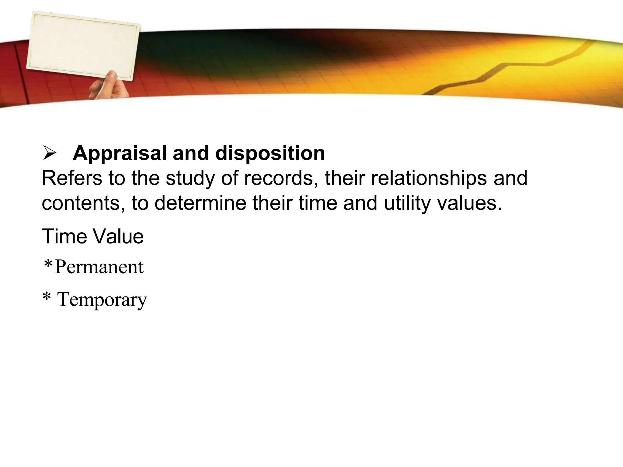 FUNDAMENTAL OF RECORDS MANAGEMENT -Notes TOPIC 2 ..pptx