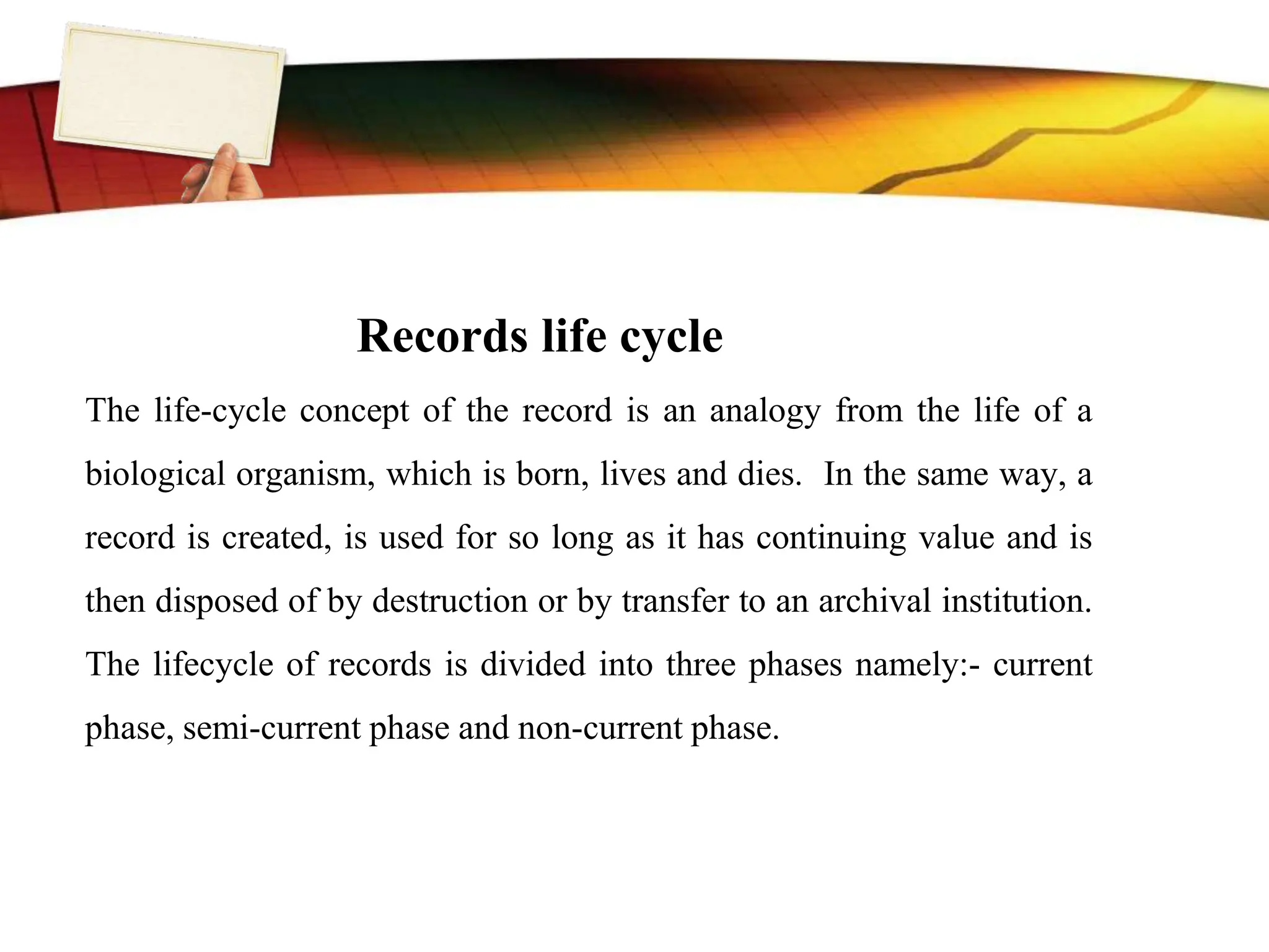 FUNDAMENTAL OF RECORDS MANAGEMENT -Notes TOPIC 2 ..pptx