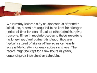 FUNDAMENTAL OF RECORDS MANAGEMENT -Notes TOPIC 2 ..pptx