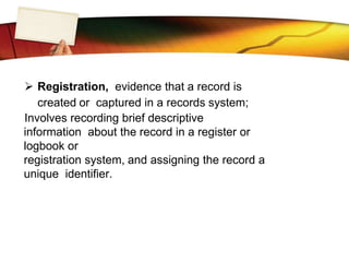 FUNDAMENTAL OF RECORDS MANAGEMENT -Notes TOPIC 2 ..pptx