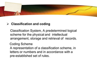 FUNDAMENTAL OF RECORDS MANAGEMENT -Notes TOPIC 2 ..pptx