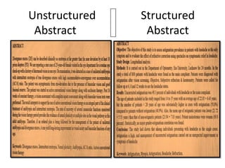 Fundamentals of Research Article and Scientific Methods.pptx