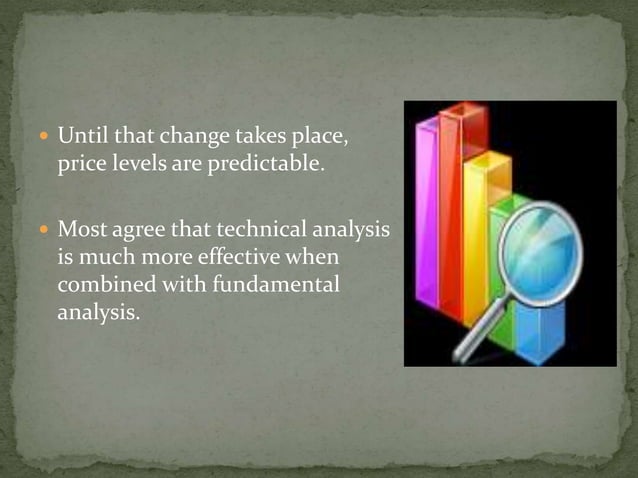 Fundamental of technical analysis | PPTX