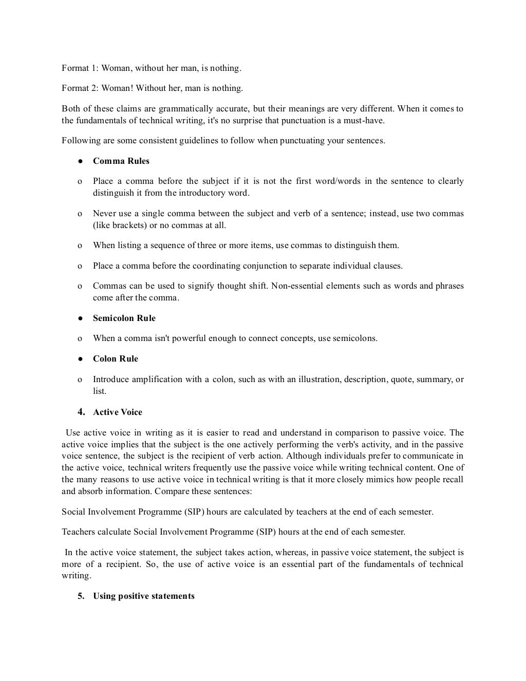 Fundamentals Of Technical Writing Fundamentals Of Technical Writing