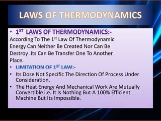 Fundamental of thermodyanamics | PPTX