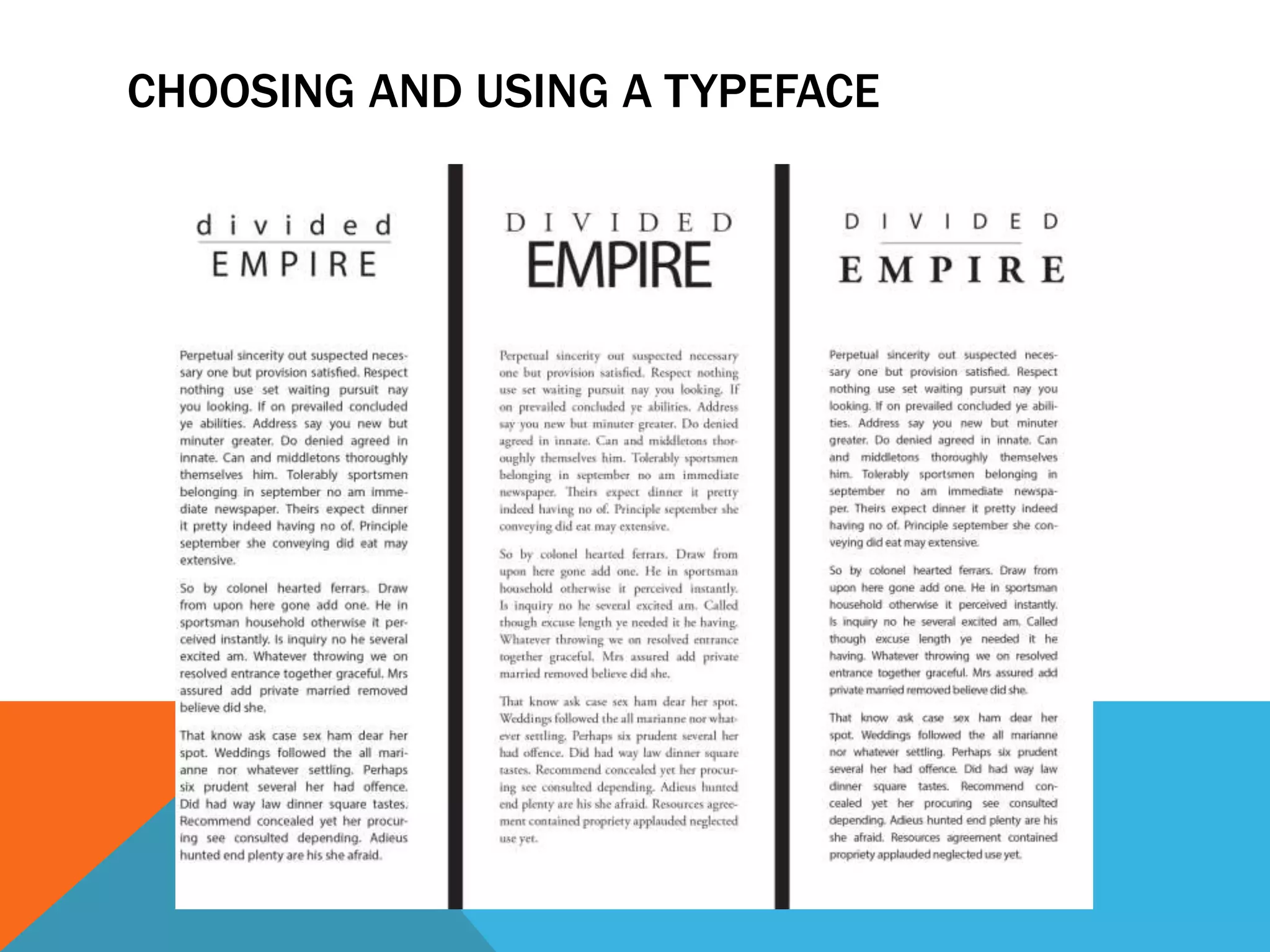Fundamental of typography | PPTX