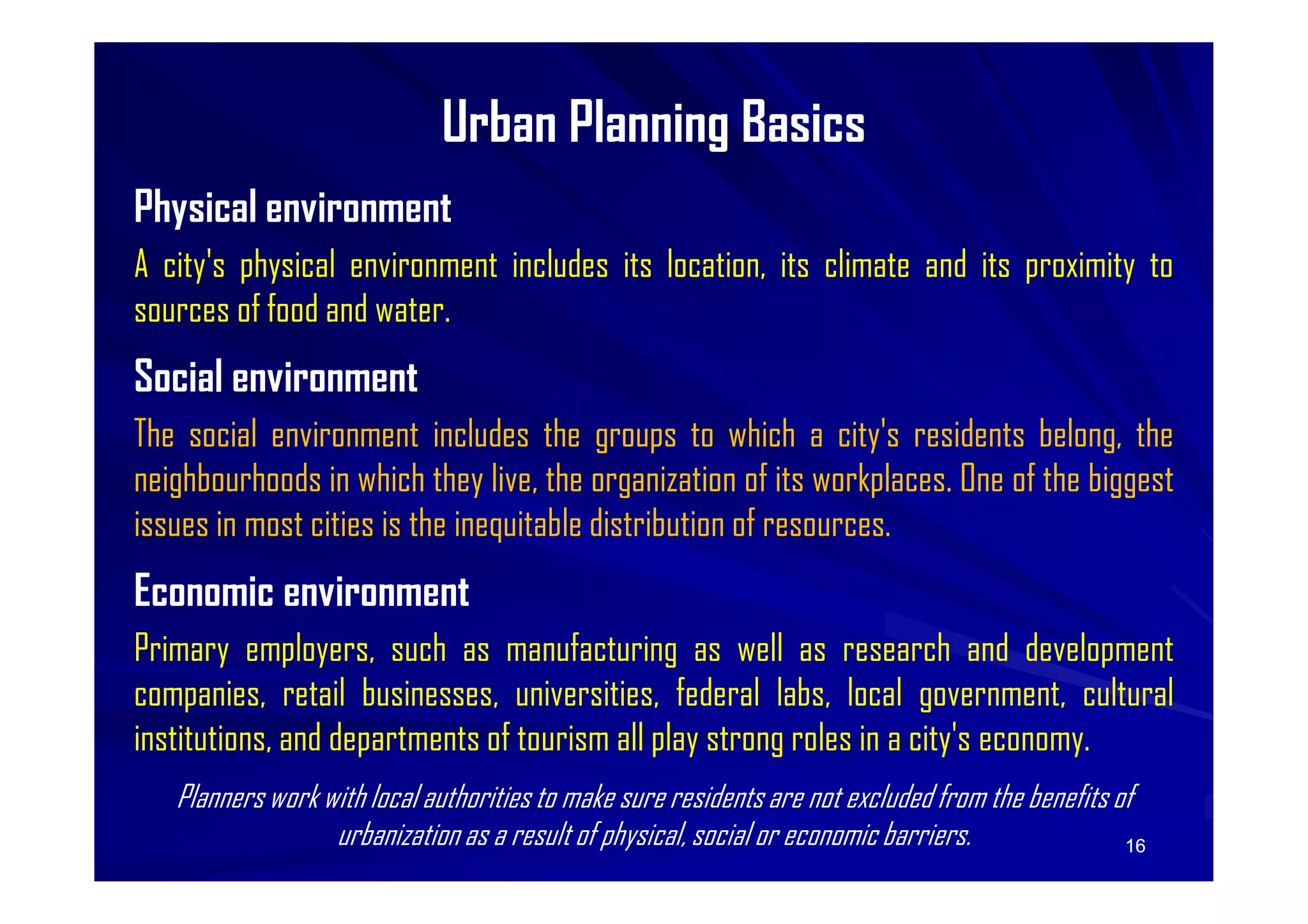Fundamental of urban and regional planning | PDF