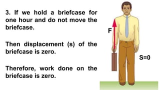 Fundamental of work and zero work(part 1) | PPTX