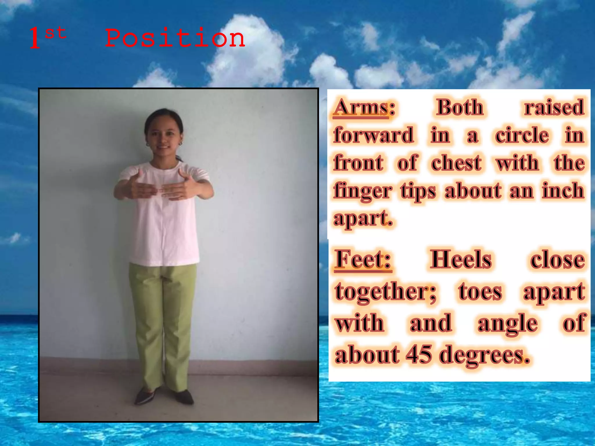 Fundamental positions of arms and feet | PPTX