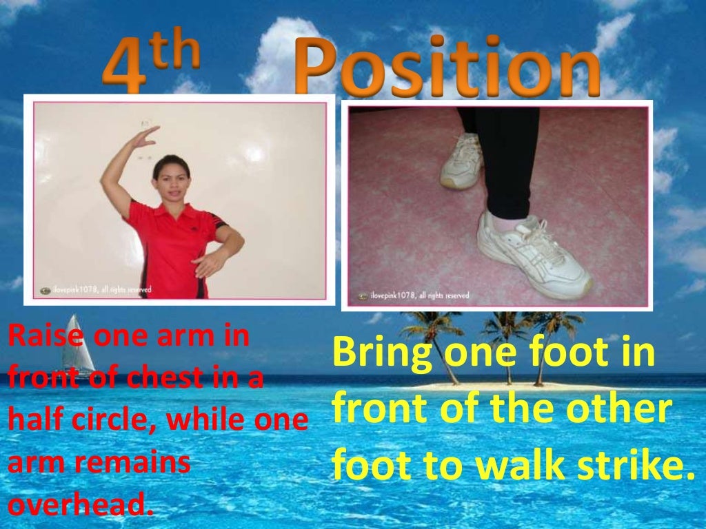Fundamental positions of arms and feet