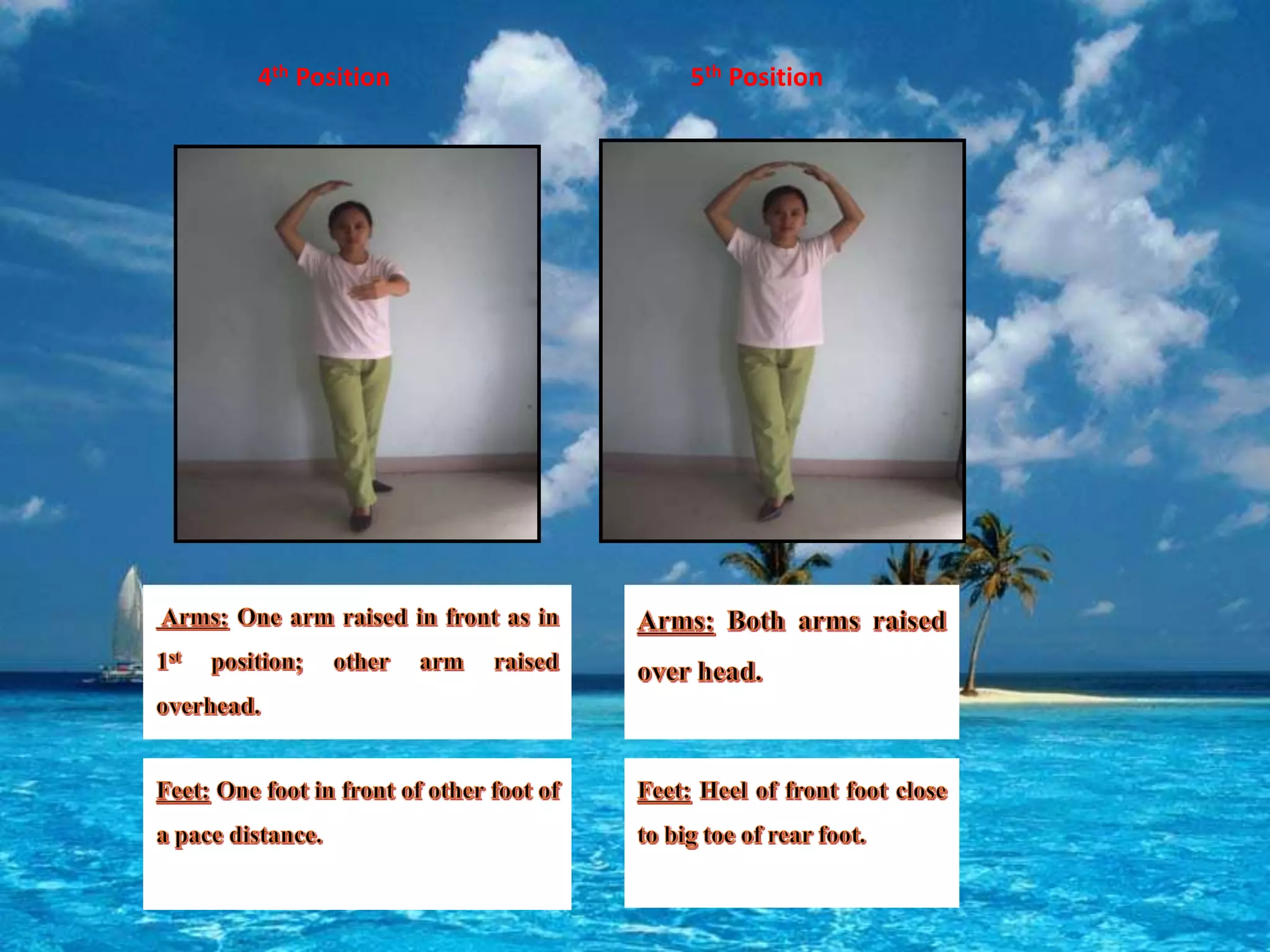 Fundamental positions of arms and feet in Folk Dance | PPTX
