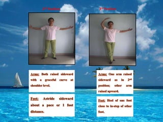 Fundamental positions of arms and feet in Folk Dance | PPTX