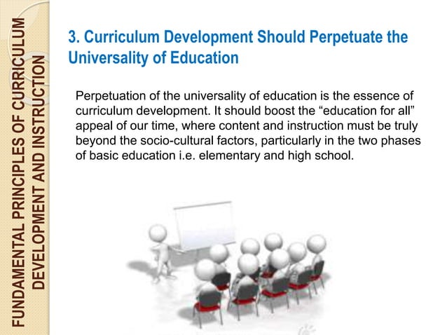 Fundamental principle of curriculum development and instruction | PPT