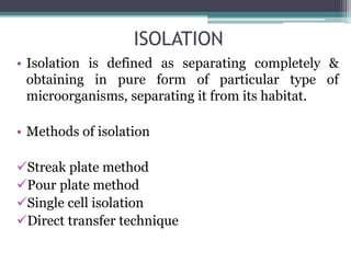 Fundamental principles of microbiology | PPTX