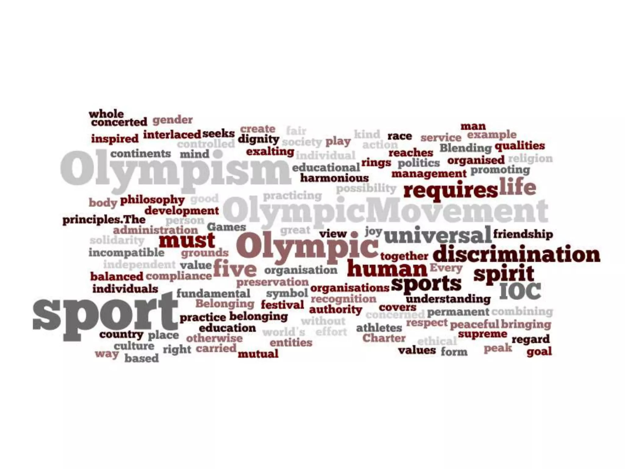 Fundamental principles of Olympism: a mechanism for human rights ...