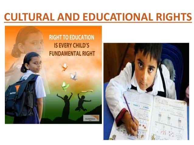 Fundamental Rights To Cultural And Educational Rights
