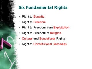 Fundamental rights | PPTX