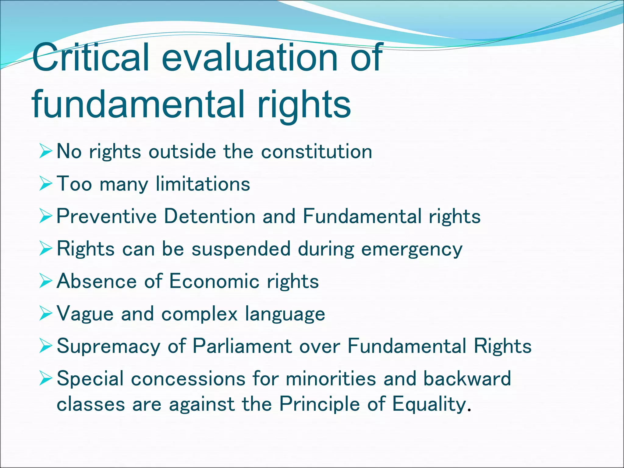 Fundamental rights | PPT