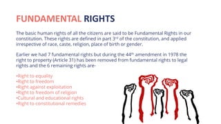 Fundamental Rights | PDF