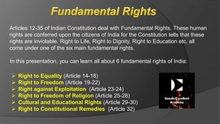 Fundamental Rights | PPTX