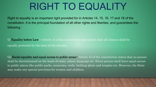 FUNDAMENTAL RIGHTS.ppsx BEST QUALITY IN ALL | PPSX